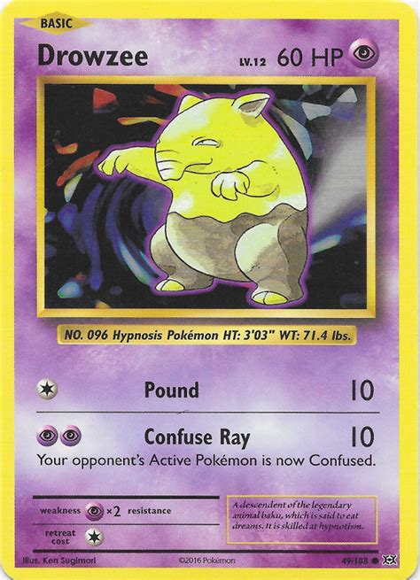 Drowzee Evolutions 49 Bulbapedia The Community Driven Pokémon Encyclopedia