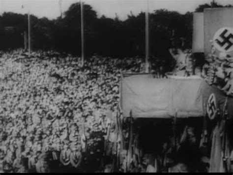 Adolf Hitler Speech Crowd
