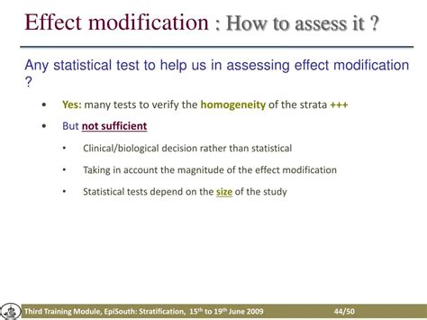 Ppt Stratification Confounding Effect Modification Powerpoint Presentation Id 5592935