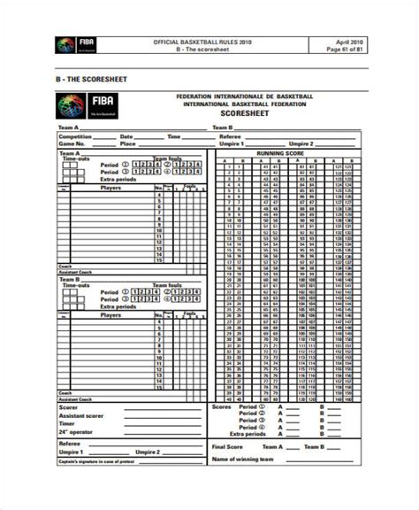 Sample Score Sheet Bid Whist For Windows Example Score Sheet