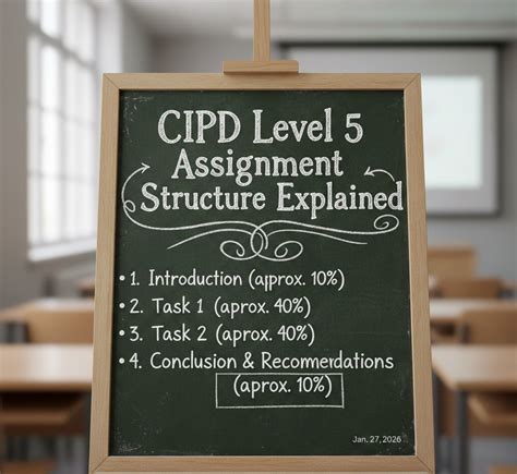 Cipd Level 5 Assignment Structure Explained