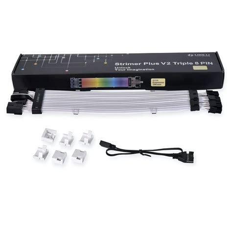 Lian Li Strimer Plus V2 2x8 Pin Argb Psu Extension Cable Wind Net