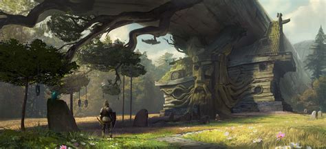 Artstation Druid House