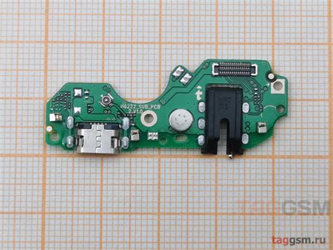 Шлейф для Tecno Spark 8c Spark Go 2022 разъем зарядки разъем гарнитуры микрофон