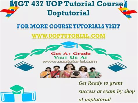 Ppt Mgt 437 Uop Tutorial Course Uoptutorial Powerpoint Presentation
