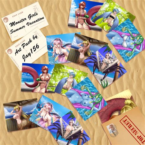 Monster Girls Summer Vacation By Jay156 Hentai Foundry