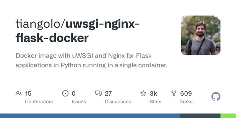 github tiangolo uwsgi nginx flask docker docker image with uwsgi and