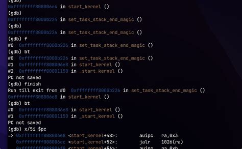 gdb qemu 调试 64 位 risc v linux 鹤翔万里的笔记本