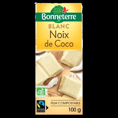 Chocolat Blanc Noix Coco
