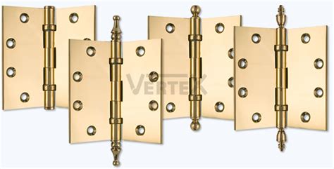 Solid Extruded Brass Hinges Bolts And Other Hardware Vertex Hinges