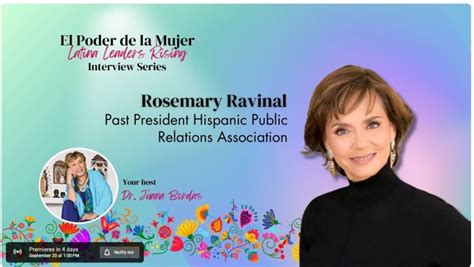 Interview With Dr Bordas On Latino Leadership Rosemary Ravinal 🎤