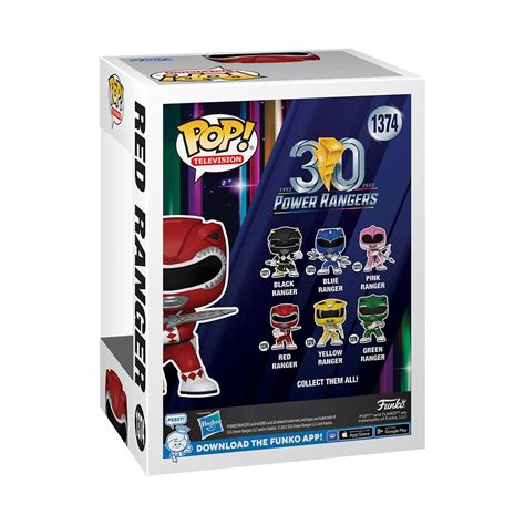 Mighty Morphin Power Rangers 30th Anniversary Red Ranger Funko Pop