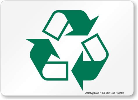 Free Recycling Signs Customize Download And Print