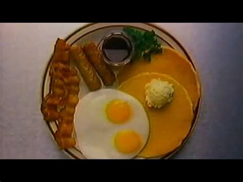 Dennys 199 Grand Slam Breakfast 1994 Commercial Youtube