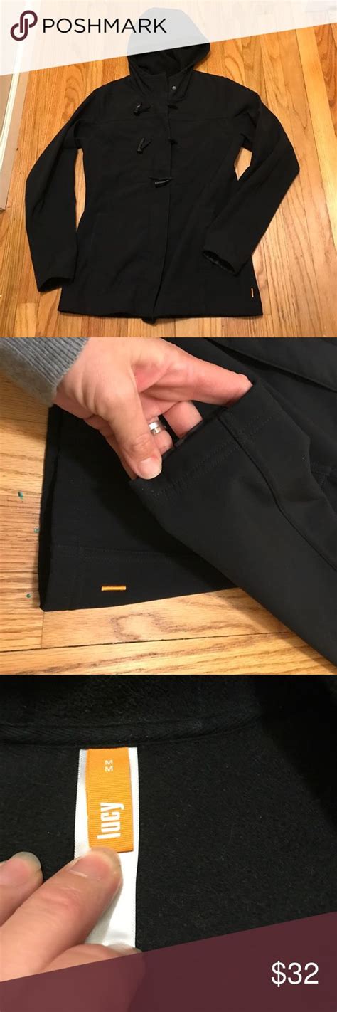 Lucy Soft Shell Medium Zip Up Hood Jacket