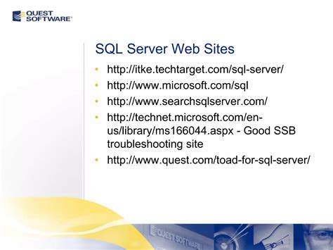 Sql Server Service Broker In The Real World Ppt