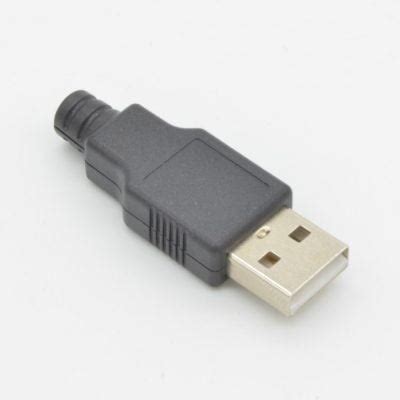 USB DIY Connector Shell Type A Male BC Robotics