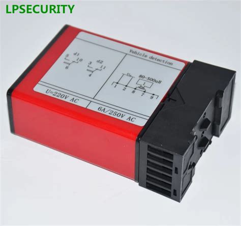 LPSECURITY Double Channel Traffic Inductive Loop Vehicle Detector Signal Control Ground Sensors