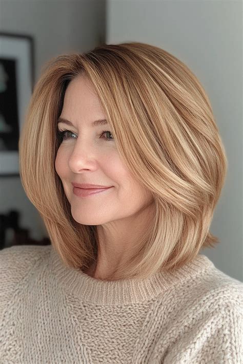 24 Chic Hairstyles For Women Over 50 With Thin Hair Youll Need To See