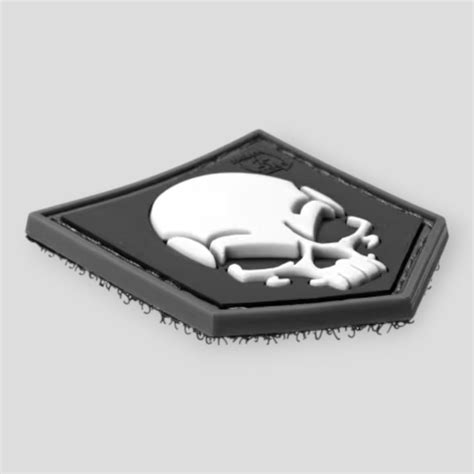 Patch Pvc Sof Skull Swat Jtg