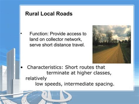 Highway Classifications Ppt Travel