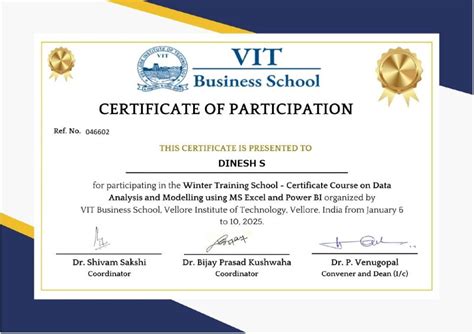 Dataskills Excel Powerbi Vit Professionaldevelopment Dinesh S