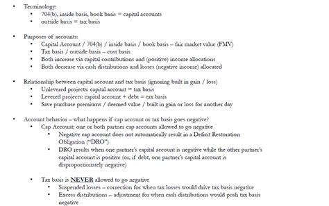 How To Calculate Outside Basis In Partnership