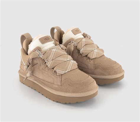 Ugg Lowmel Trainers Sand Flat Shoes For Women