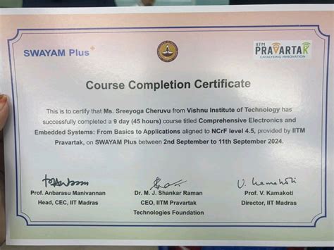 Sreeyoga Cheruvu On Linkedin Embeddedsystems Electronics Arduino