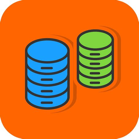 Database Vector Icon Design 21119109 Vector Art At Vecteezy