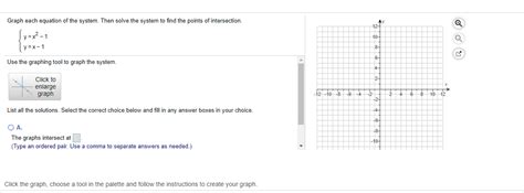 Solved Graph Each Equation Of The System Then Solve The Chegg Com