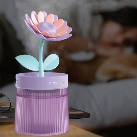 Xyaiyt Portable Usb Mini Humidifier With Quiet Cool Mistnight Light