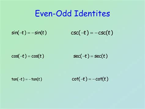 Ppt Verifying Trigonometric Identities Powerpoint Presentation Free Download Id 494382