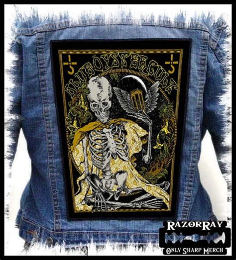 Blue Oyster Cult Skeleton Backpatch Back Patch