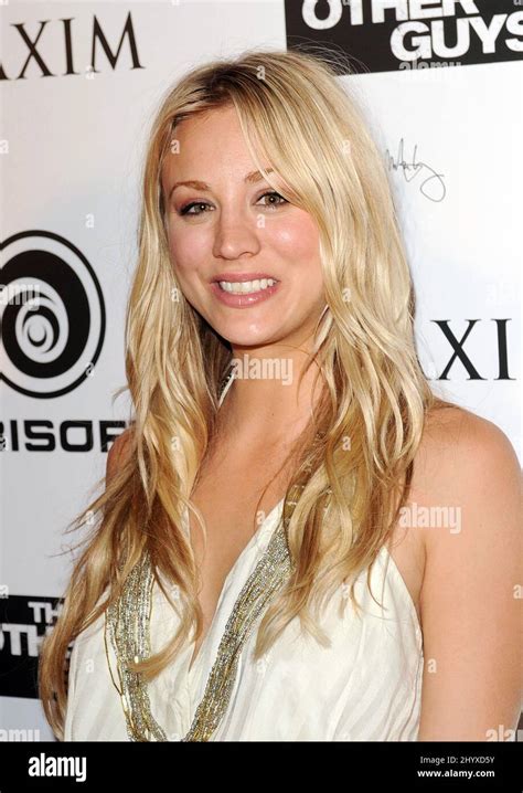 Kaley Cuoco At Maxims Ceebration Of The Cast Of The Other Guys As Part Of Comic Con 2010 Held