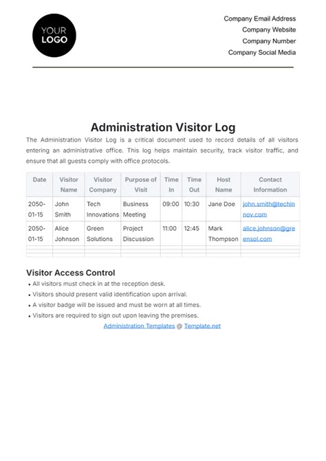 Free Administration File Index Template To Edit Online