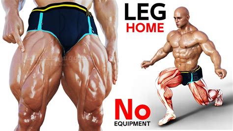 7 Easy Exercises Leg At Home No Equipment Needed Leg Workout Gym
