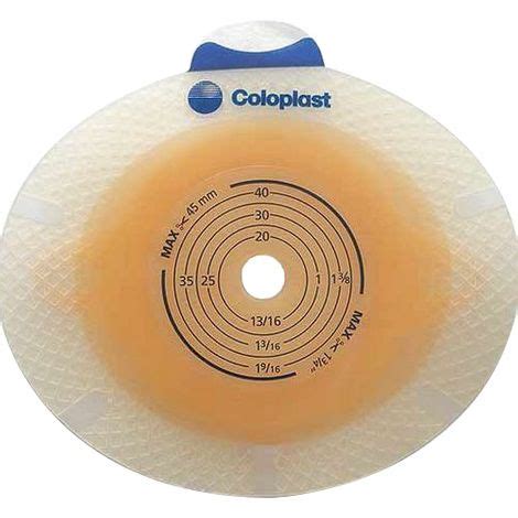 Coloplast Sensura Click Two Piece Flat Standard Pre Cut Skin Barrier