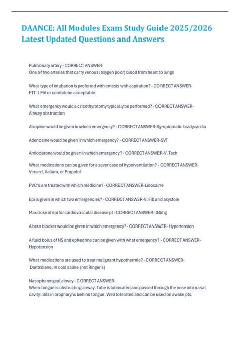 Package Deal For Daance 2025 2026 Practice Exam With Questions And Correct Answers Stuvia Us