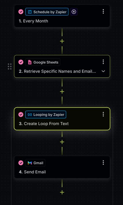how do i get looping by zapier to use loop values instead of preview
