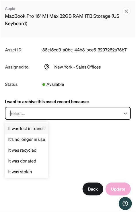 Creating And Updating Asset Records Faqs Firstbase