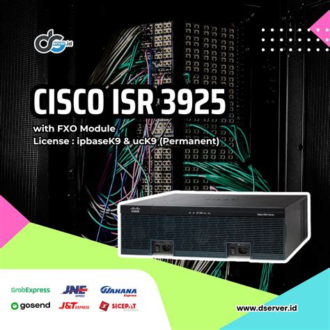 Router Cisco 3925 With Fxo Module Dserver Indonesia
