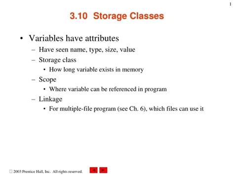 Ppt Storage Classes In C Powerpoint Presentation Free Download Id12467092