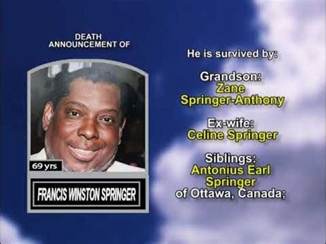 Francis Winston Springer Medium Youtube