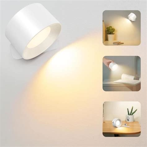 Applique Murale Interieur Lampe Led Rechargeable Murale Touch Avec
