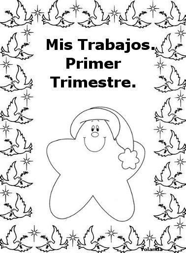 Dibujos De Portada Primer Trimestre Infantil Para Colorear Vsun