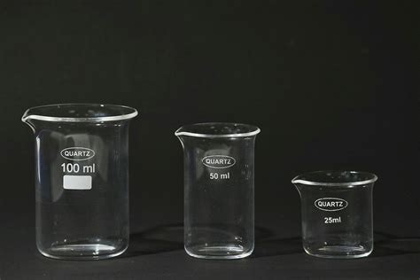 Milky Quartz Beaker Quartz Laboratory Glassware Apex Quartz