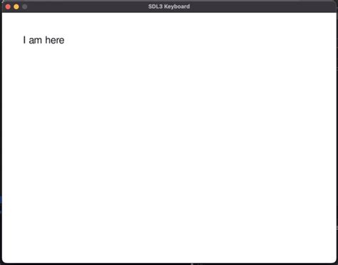 Use Keyboard And Mouse Events With Sdl3 Free Tutorial
