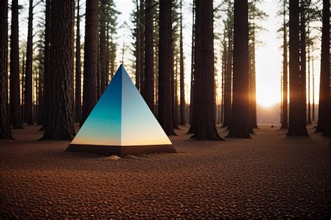 Picture Triangular Patterns With Gradient Fills Premium Ai Generated