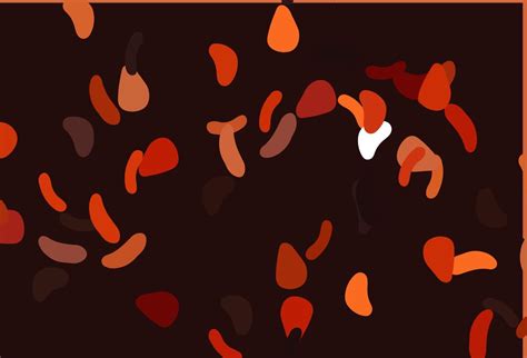 Light Orange Vector Backdrop With Abstract Shapes 12718161 Vector Art At Vecteezy